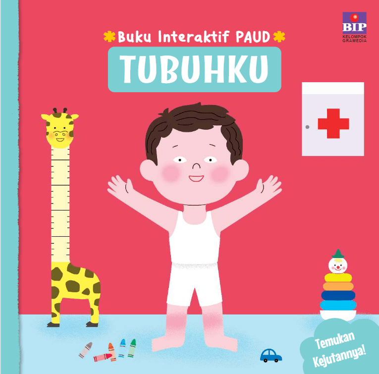 Buku Interaktif PAUD: Tubuhku - Kurikulum Merdeka