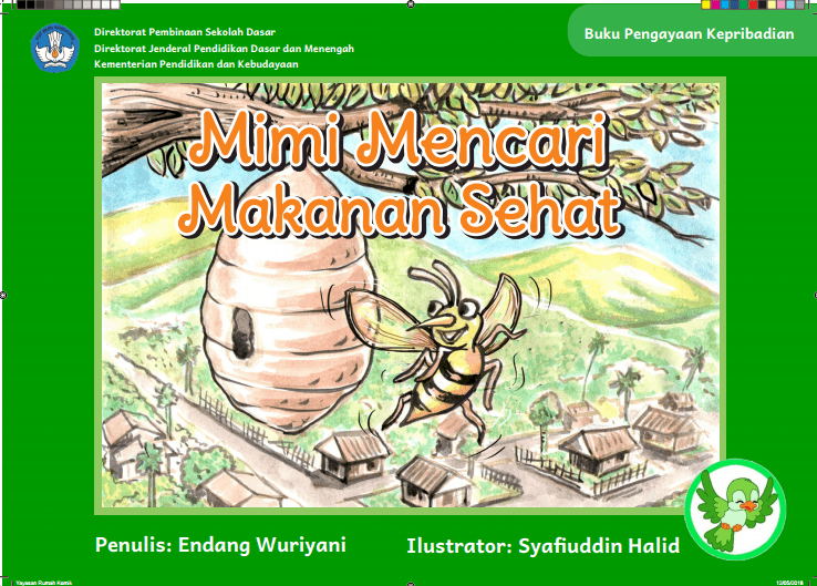 Buku Mimi Mencari Makanan Sehat - Kurikulum Merdeka